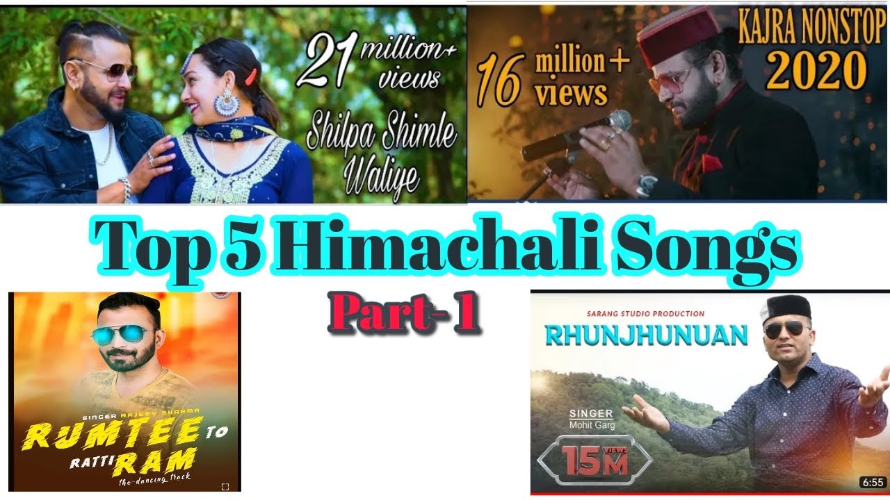 Top 5 best Himachali songs || PART- 1 || #dance #natty #party #pahadi # ...