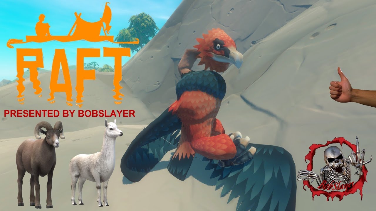 RAFT ep8 Animals And Our First.. BOSS.. Fight - YouTube