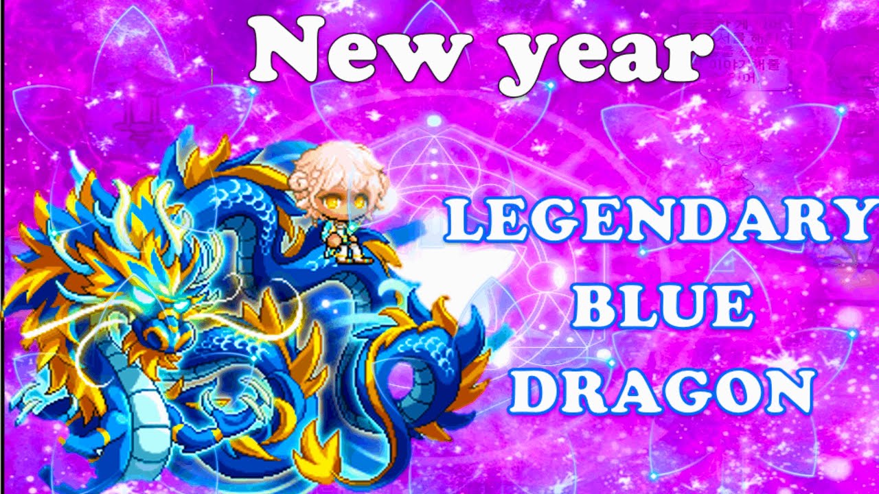 New Year: Legendary Blue Dragon Por pocos dias go - YouTube