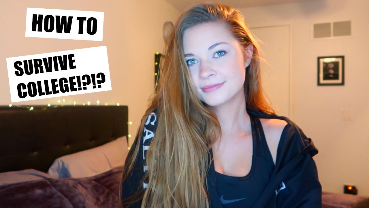 HOW TO SURVIVE COLLEGE || Alyssa's Survival Guide - YouTube
