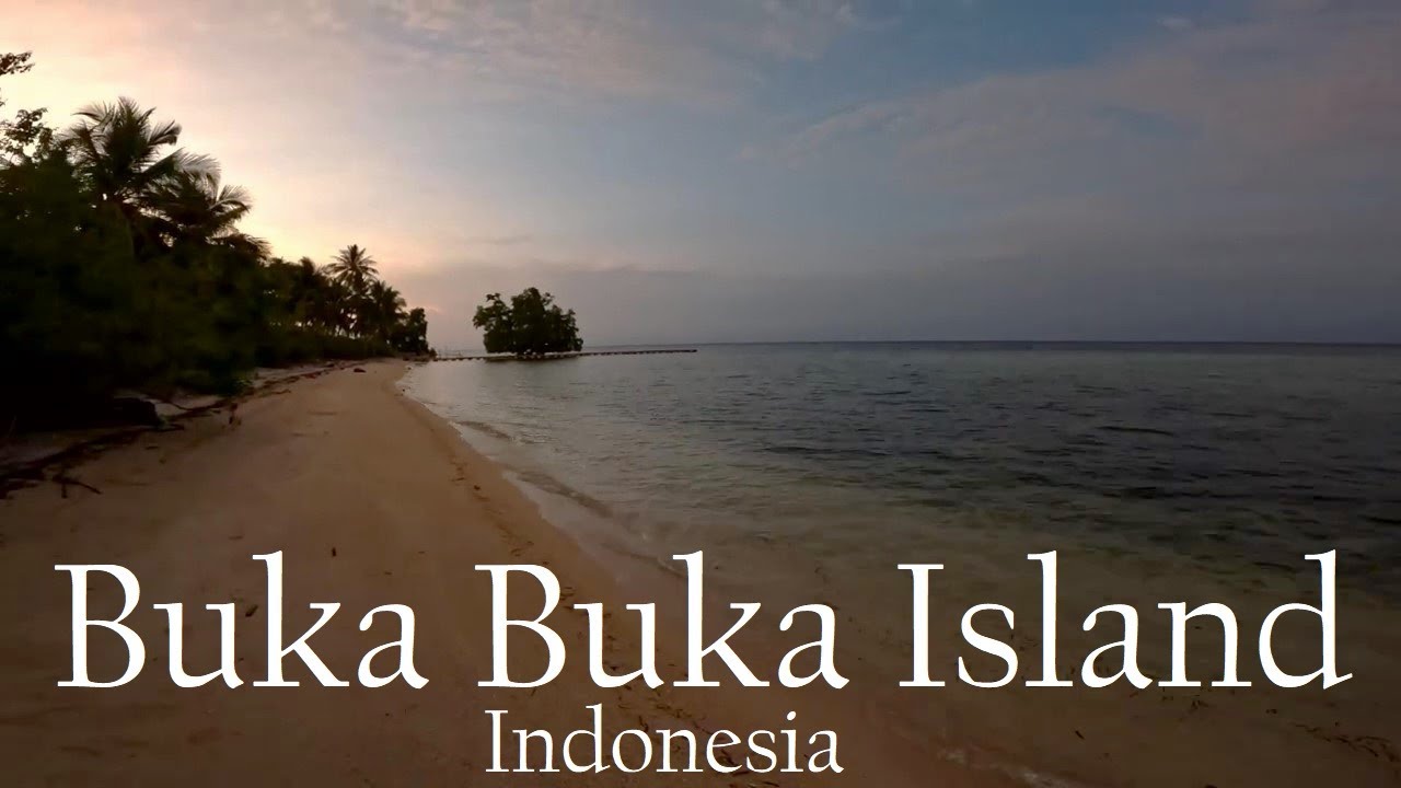 Reconnect Private Island Resort (dusk) Buka Buka Island Sulawesi tengah ...
