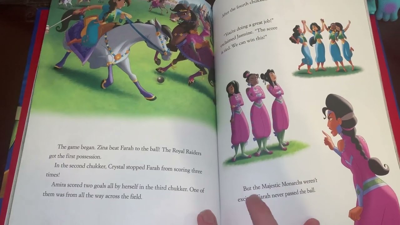 Aladdin: The Princess Polo Games Read Aloud - YouTube