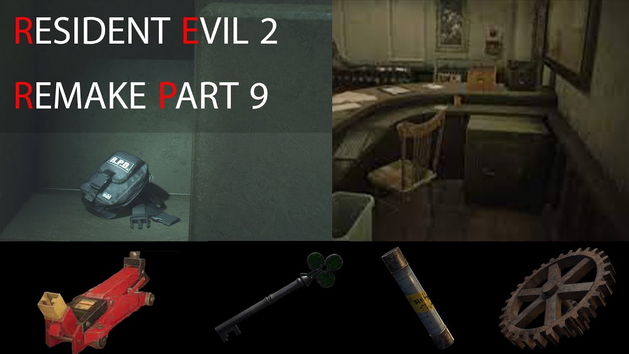 Resident Evil 2 Remake Walkthrough Gameplay Part 9. - YouTube