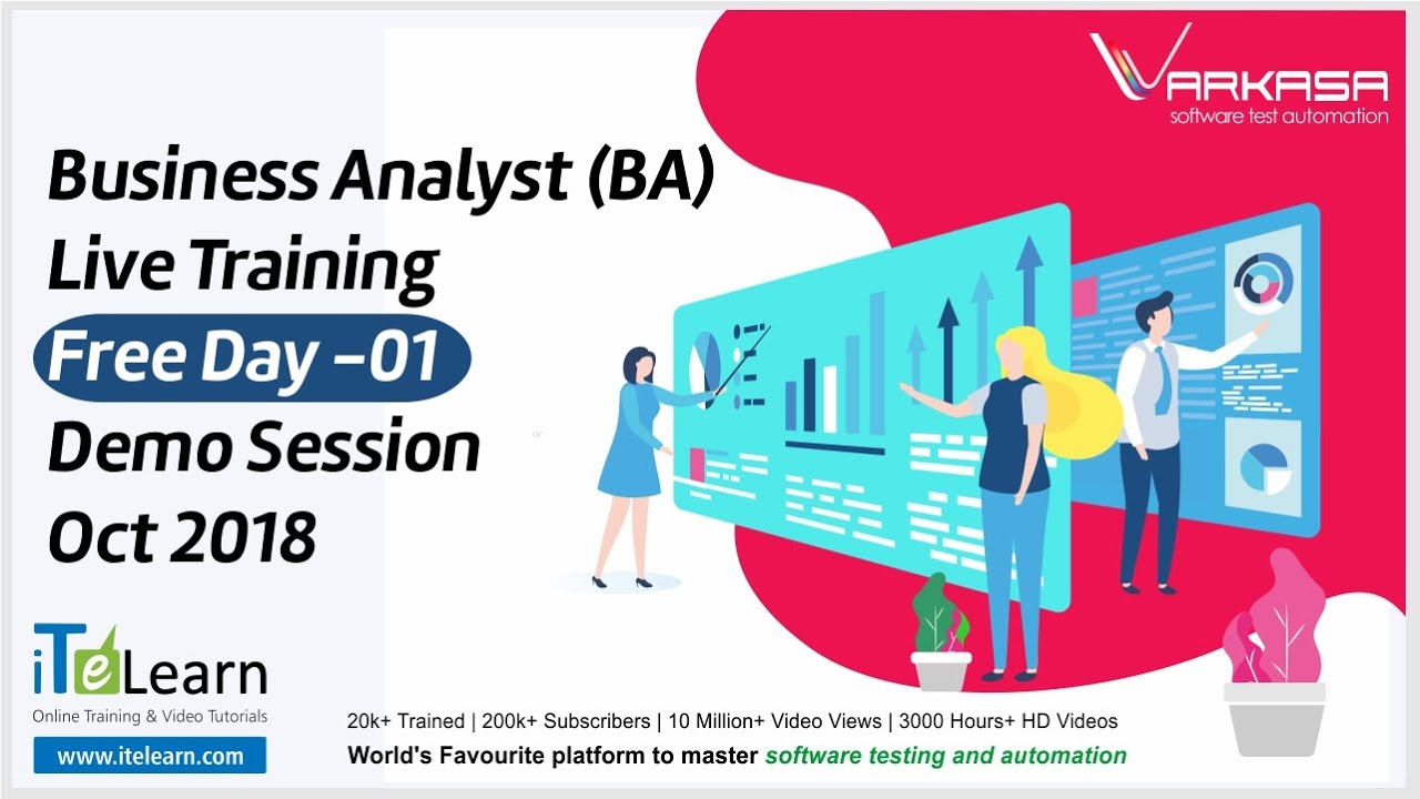 Business Analyst (BA) Live Training Free Day -01 Demo Session - Oct ...