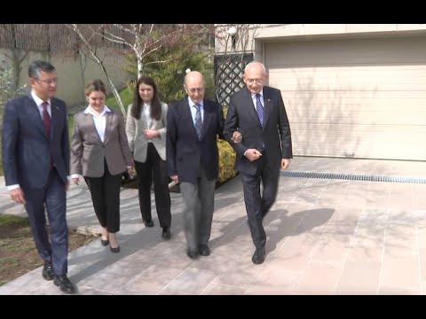 Kemal Kılıçdaroğlu, 10'uncu Cumhurbaşkanı Ahmet Necdet Sezer ile görüştü