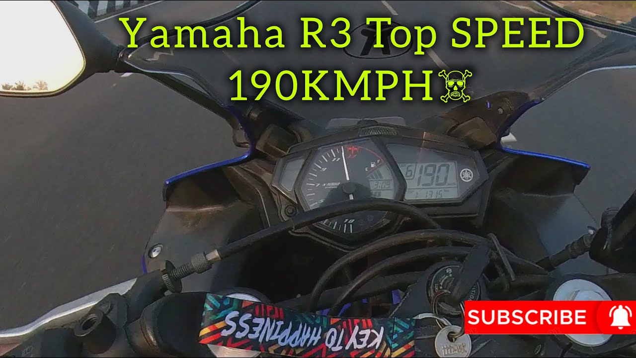 Yamaha R3 Top Speed 190+KMPH 🔥 | Insta 360 | Suzuki GSXR 1000R | # ...