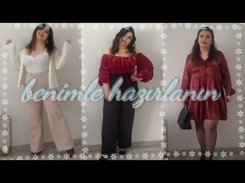 Benimle Şizofrence Yılbaşına Hazırlanın | 3 Kombin & 3 Makyaj #valkvalkfeşınbeybi