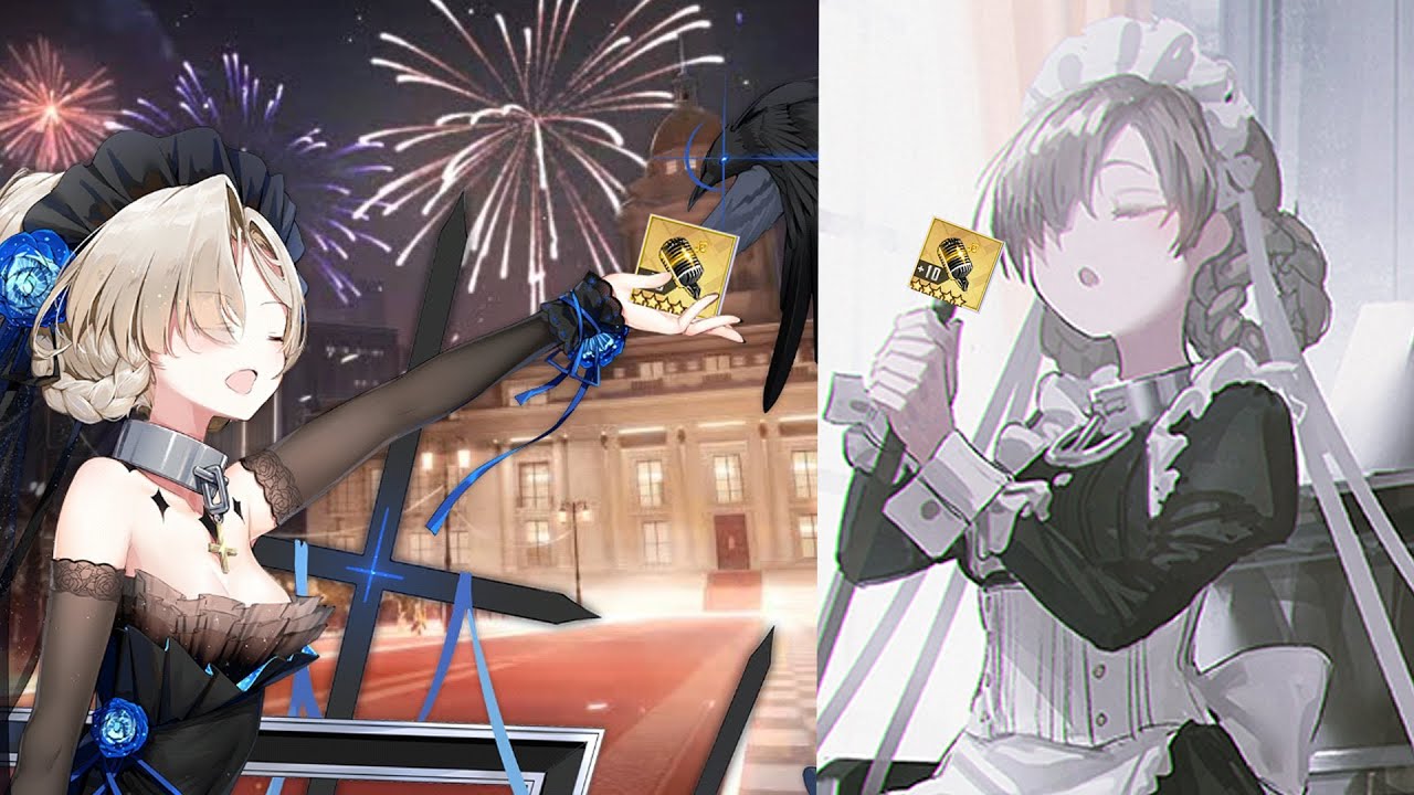 I gave Sheffield a microphone and she began to sing [アズールレーン AzurLane ...
