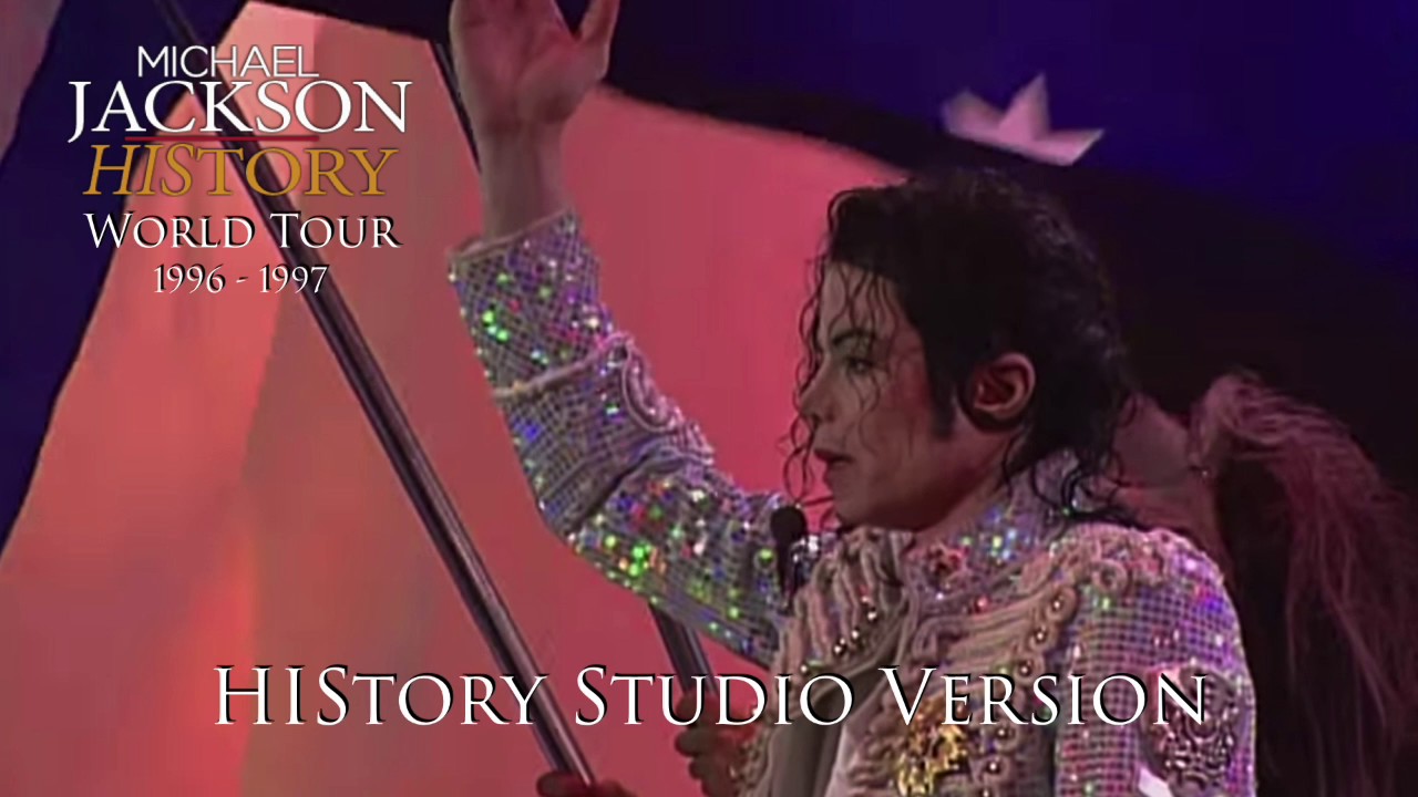 Michael Jackson HIStory World Tour 1996 - 1997 HIStory Studio Version ...