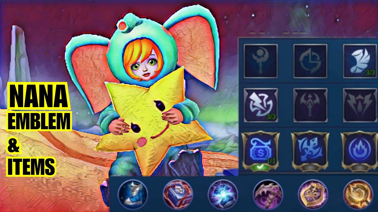 Nana's Item Build & Emblem | Mobile Legends: Bang Bang - YouTube