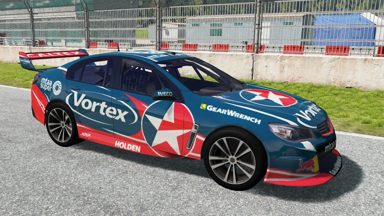 BeamNG.drive - Holden Commodore V8 Supercar TeamVortex - Car Show Test ...