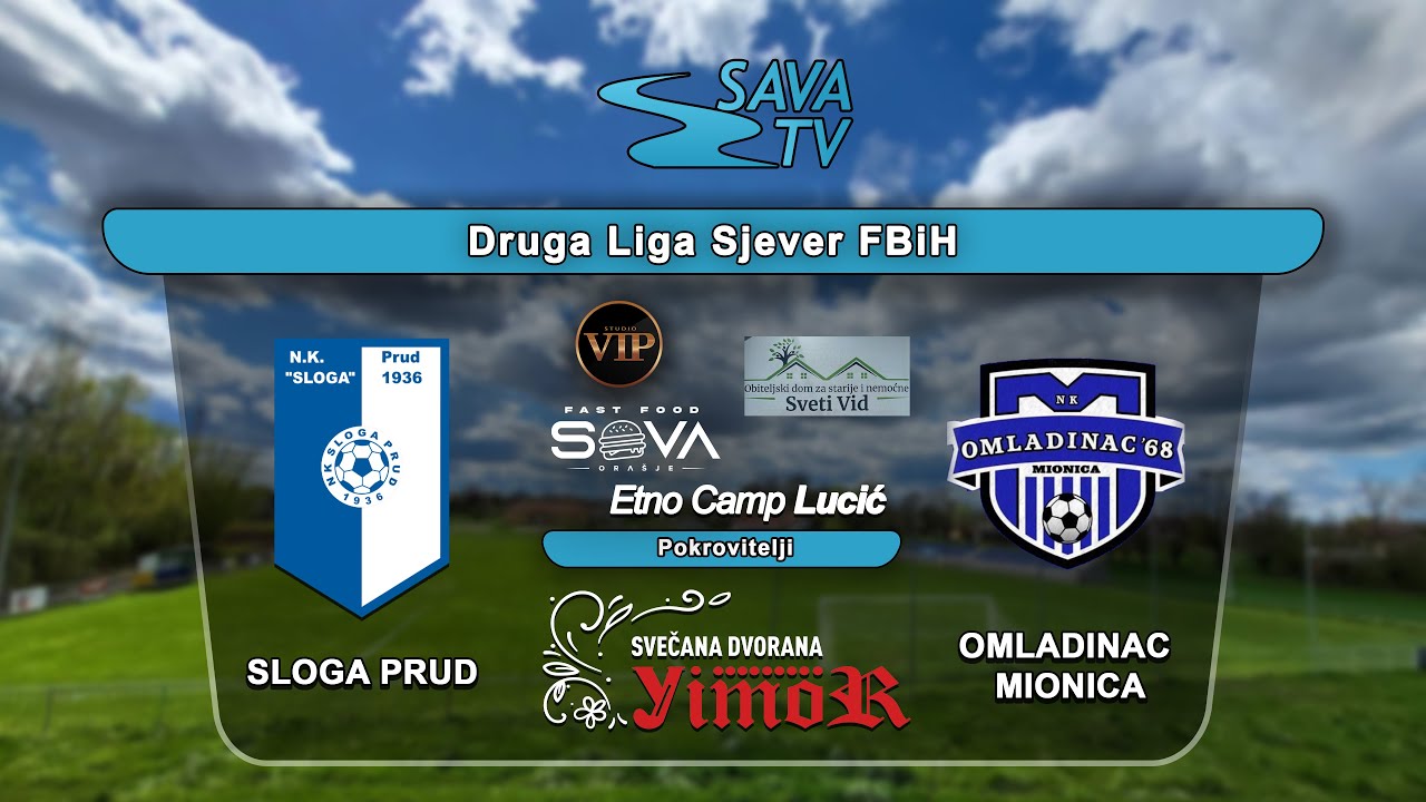 Sloga Prud - Omladinac Mionica - Sava TV Uživo - YouTube