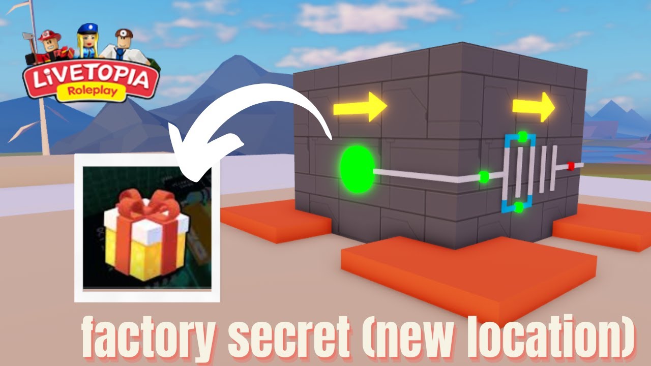 LIVETOPIA FACTORY SECRET 🏭 (NEW LOCATION) - LIVETOPIA SECRETS ...