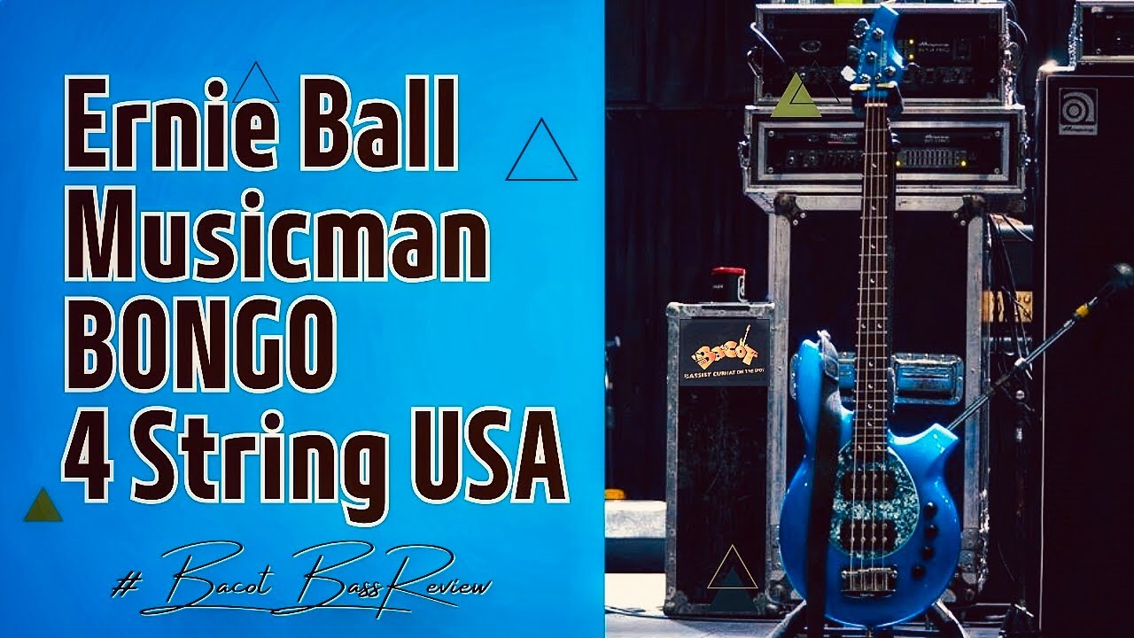 MUSICMAN BONGO 4 STRING "Dave La Rue" | #bacotbassreview - YouTube