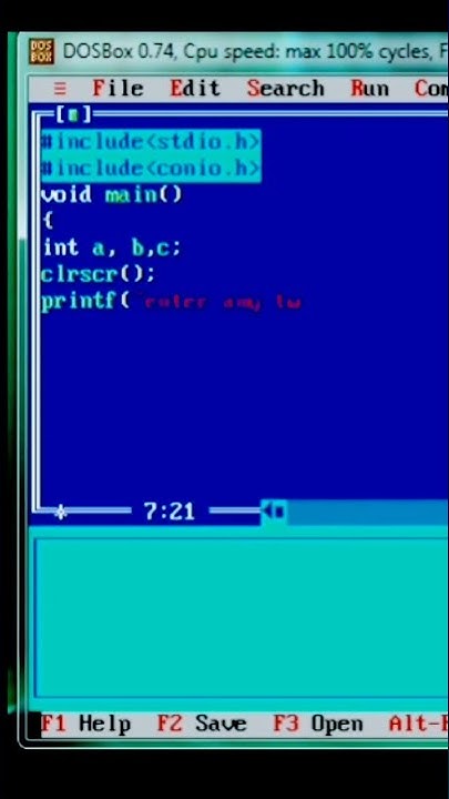 How to develop addition calculator by using Turbo C++ - YouTube
