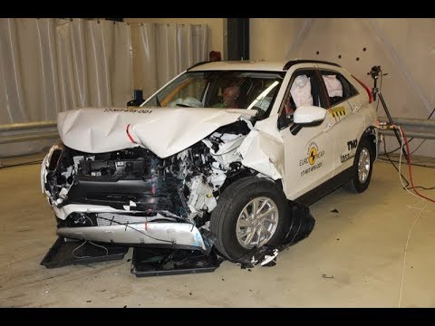 Mitsubishi Eclipse Cross - 2017 - Crash test Euro NCAP - YouTube