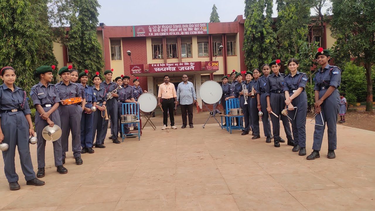 PM Shri Kendriya Vidyalaya AFS Bidar Brass Band - YouTube