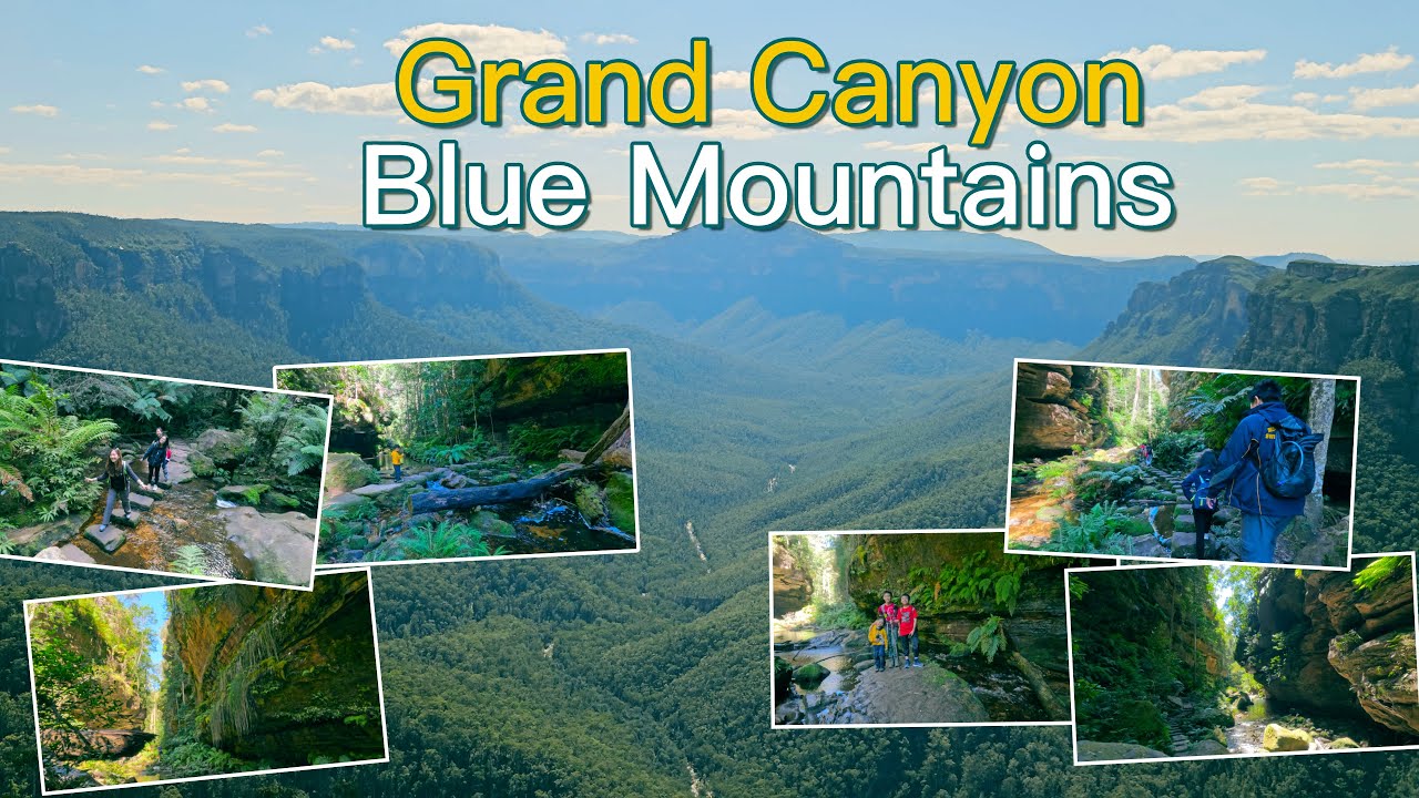 Blue Mountains Grand Canyon Track Bushwalk Highlights - YouTube