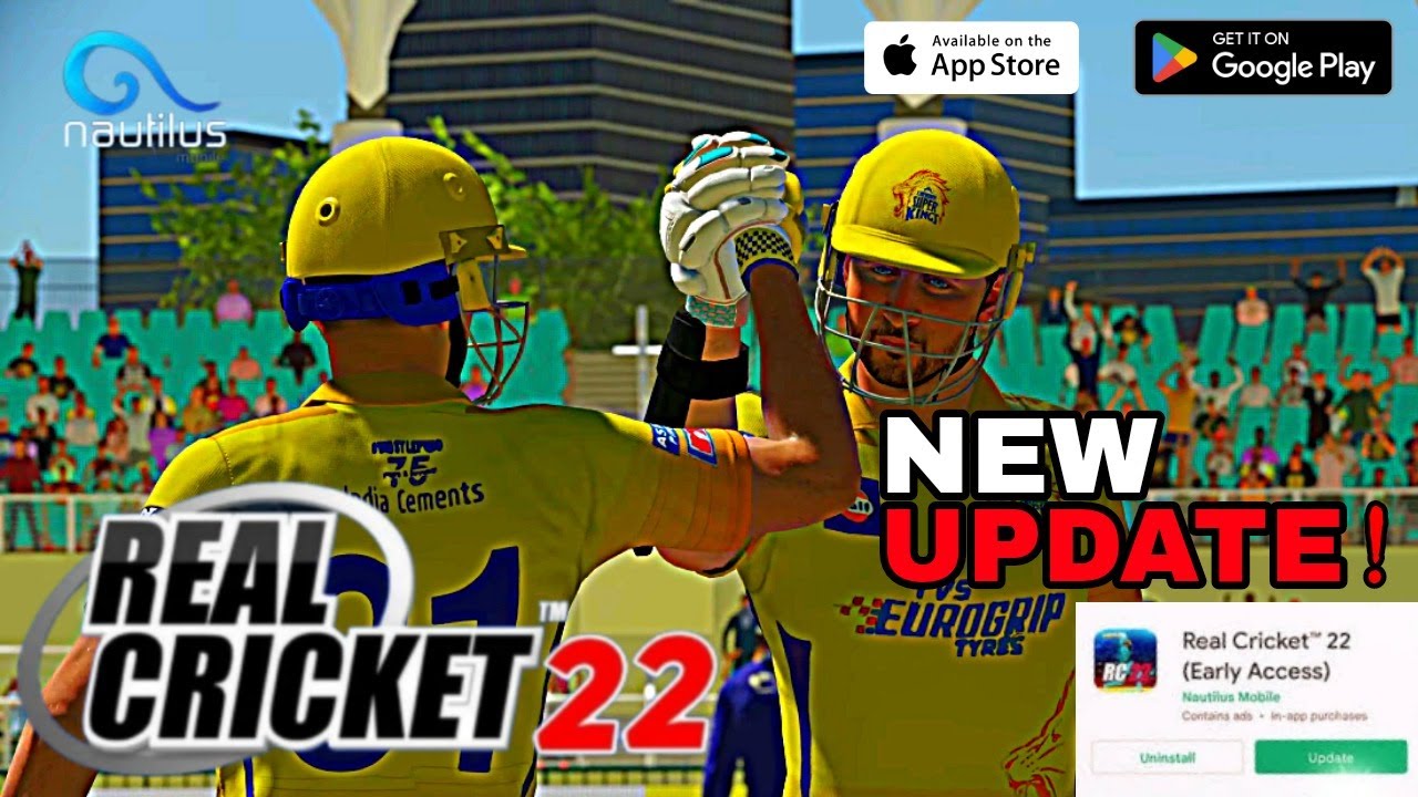 Real Cricket 22 | Real Cricket 22 New Update | Rc 22 | Rc 22 New Update | Cricket 22 New Update ...