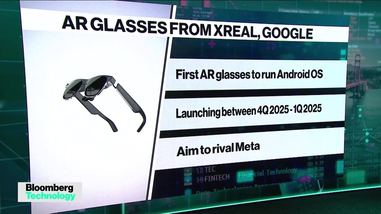 Google, Xreal Debut Smart Glasses With Android OS - YouTube