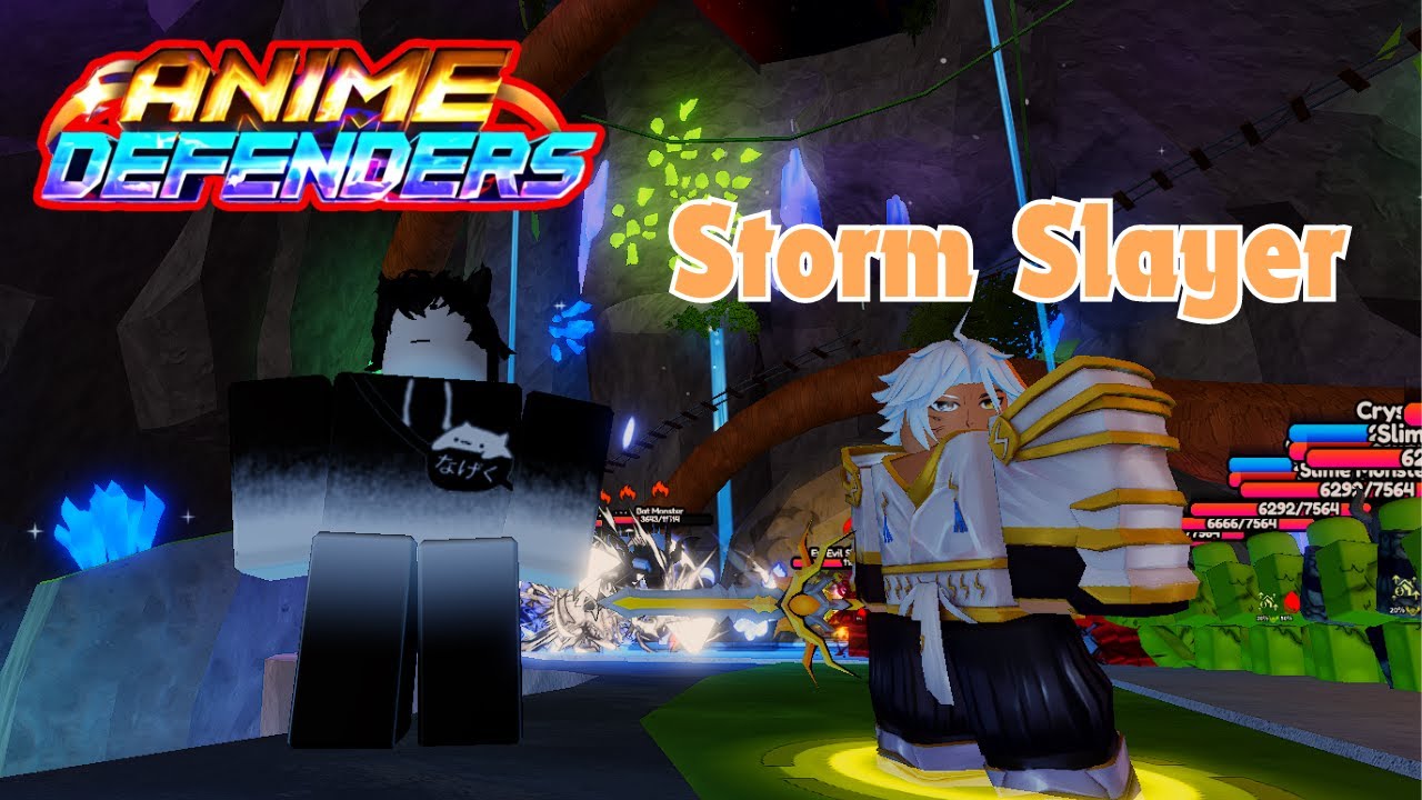 Anime Defenders | New Legendary Storm Slayer Showcase - YouTube