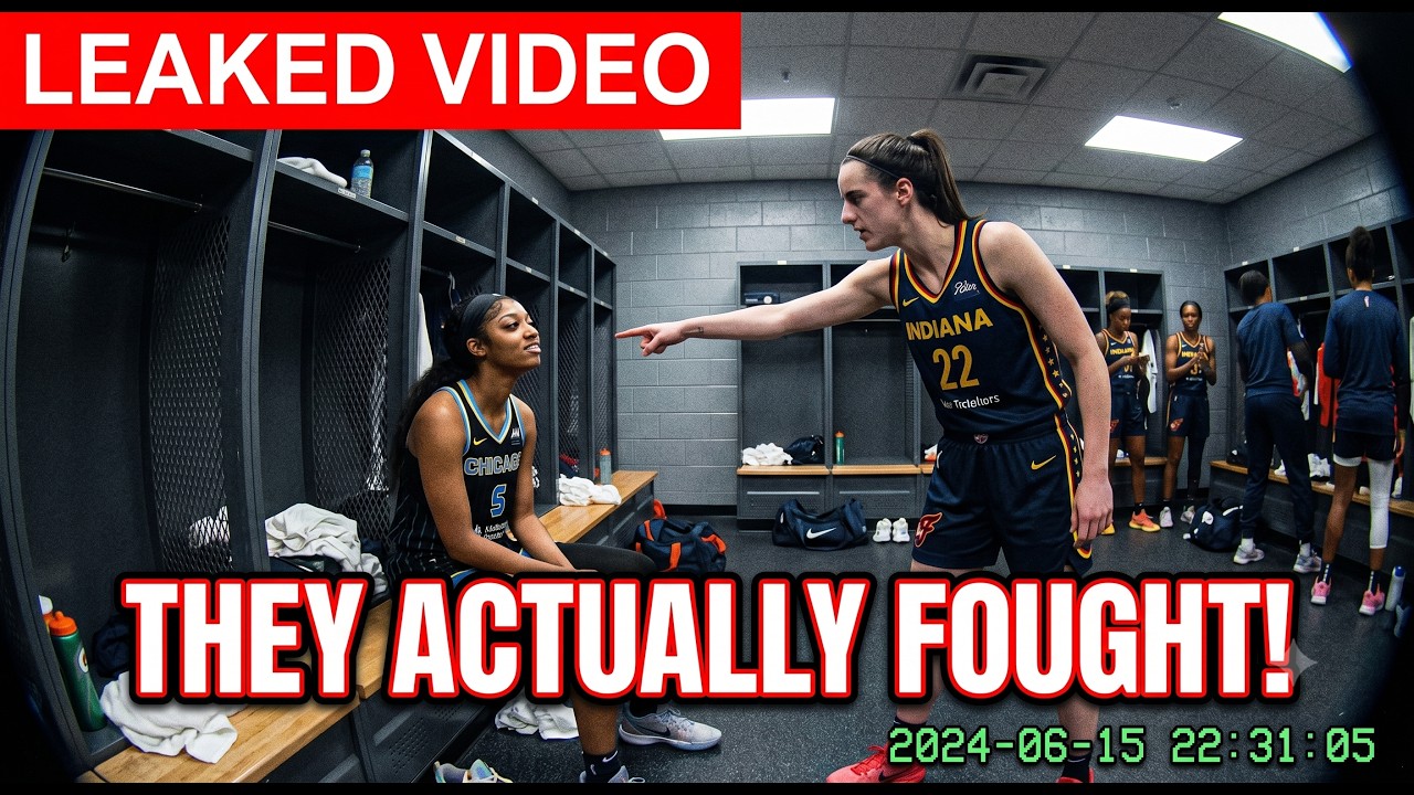 Leaked Video of Caitlin Clark & Angel Reese Fight Today! - YouTube
