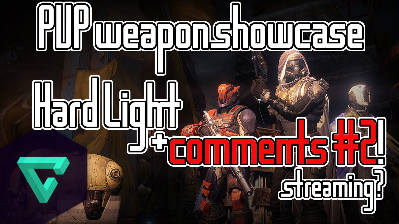 Destiny PVP Hard Light + Comments #2 weapon showcase - YouTube