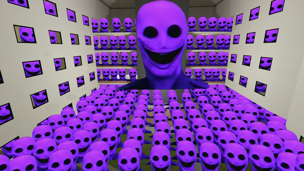 FULL SCARY PURPLE MAN NEXTBOT Nexbot, OBUNGA NETBOT NEW UPDATE In Garry ...