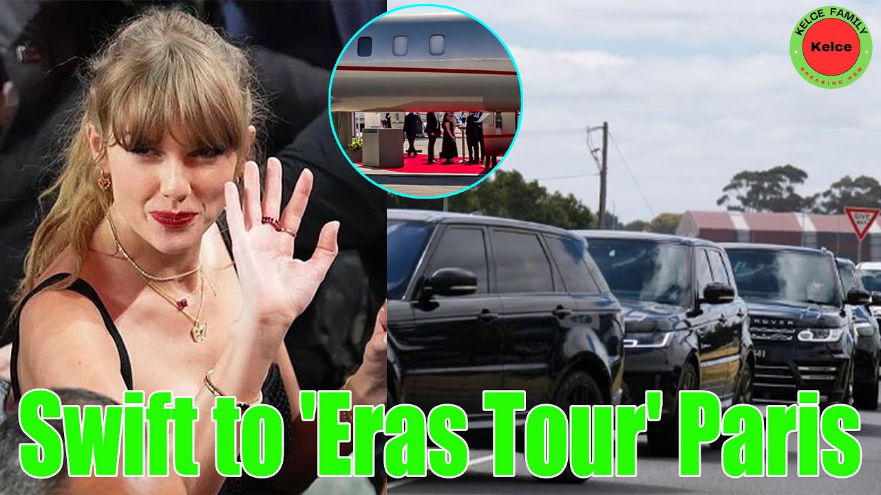 OMG! Taylor Swift's motorcade arrives at Los Angeles airport take off ...