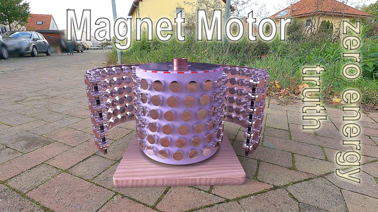 Truth: Zero Energy Magnet Motor or just fake? How perpetual motion ...