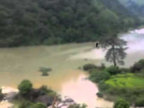 mighty madi river blocked due to landslide.mp4 - YouTube