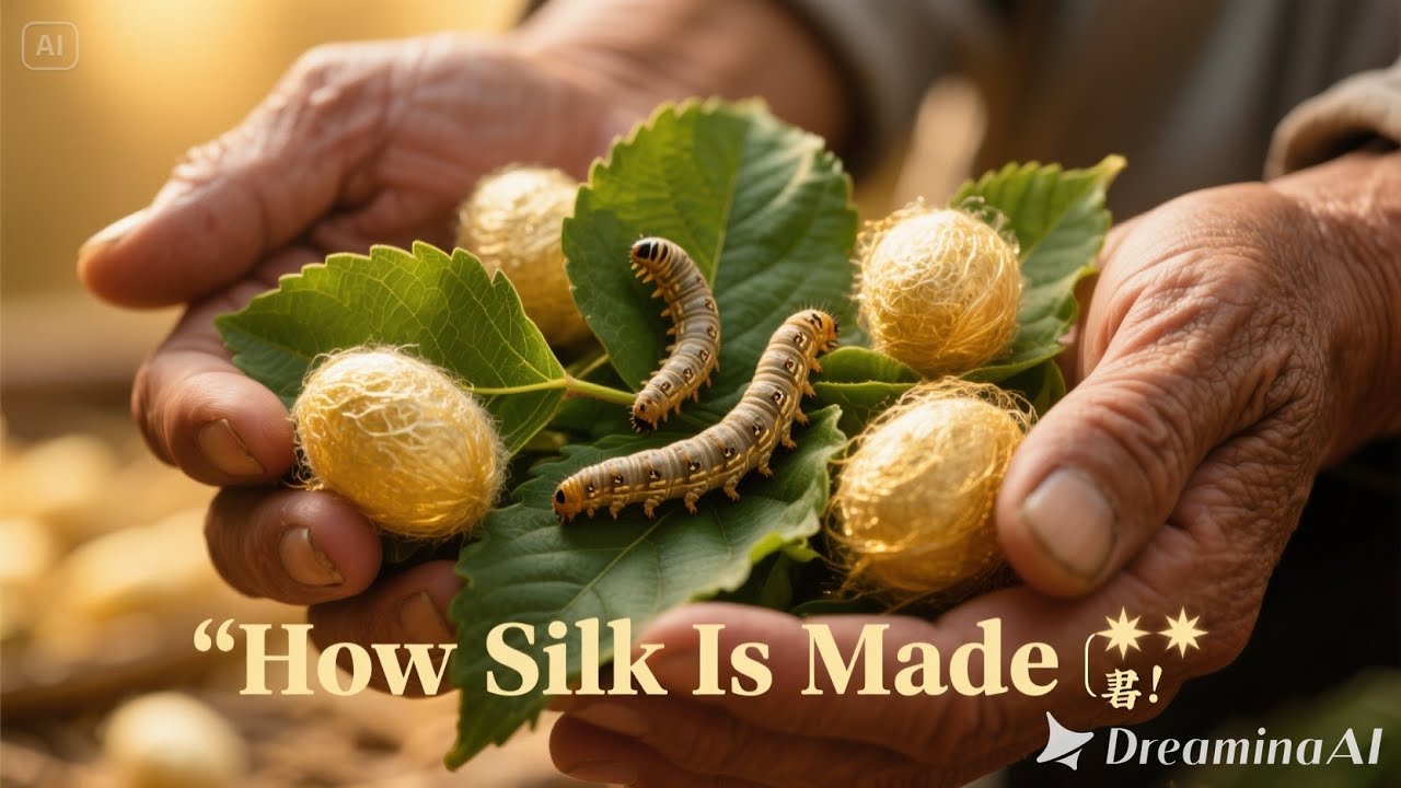 How Silk Is Made by China Farmer Raising Billions of Silkworm Wildlife ...