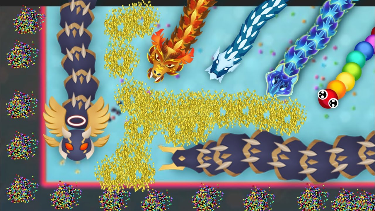 OMG 😱 😱 🐍 Damien Snake Vs 3 Legendary Epic Snake party 🐍 zero to hero ...