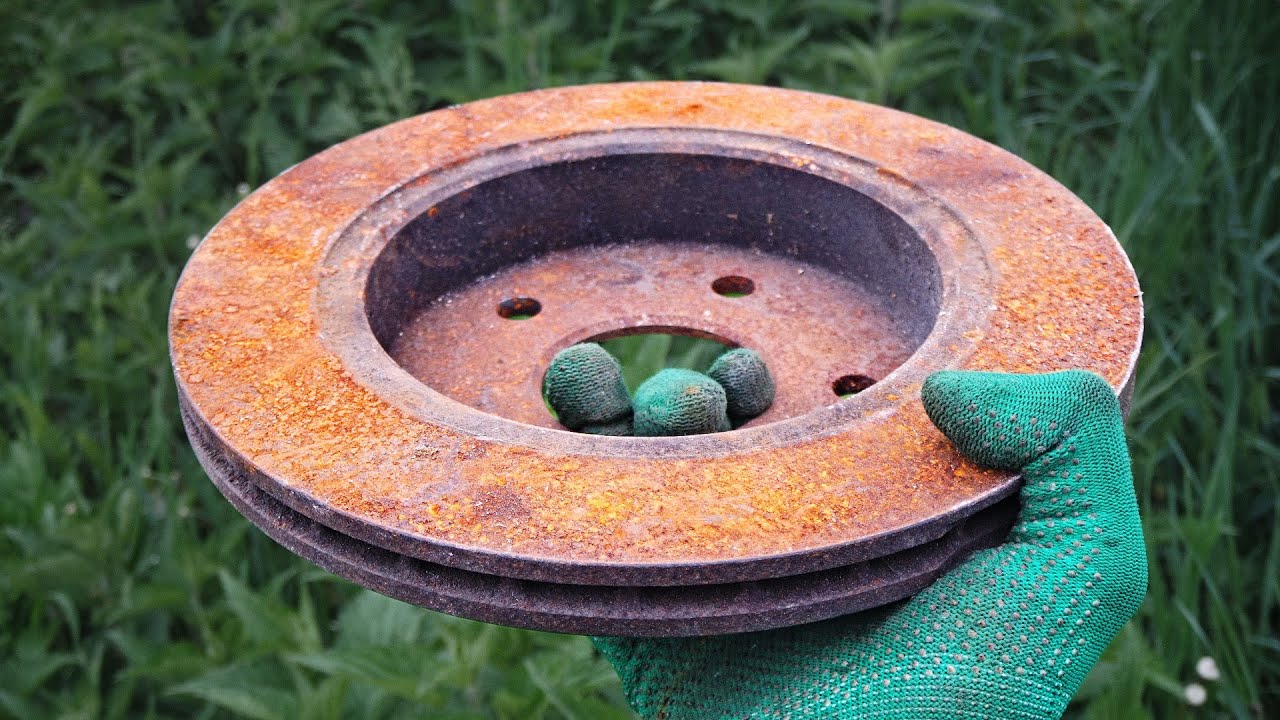 Cool idea! Tool for every welding FROM THE BRAKE DISC! - YouTube