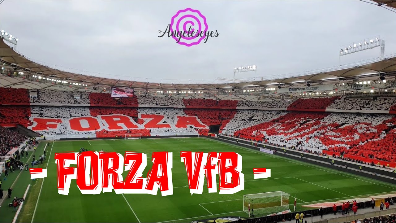 15.02.2025 - VfB ⚪️🔴 Choreo "FORZA VfB" (bis 2160p/4K) - YouTube
