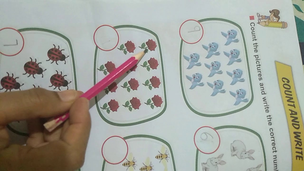 Count and write - YouTube