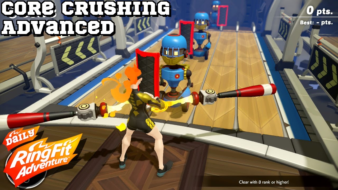 Core Crushing: Advanced | DAILY Ring Fit Adventure - No Commentary ...