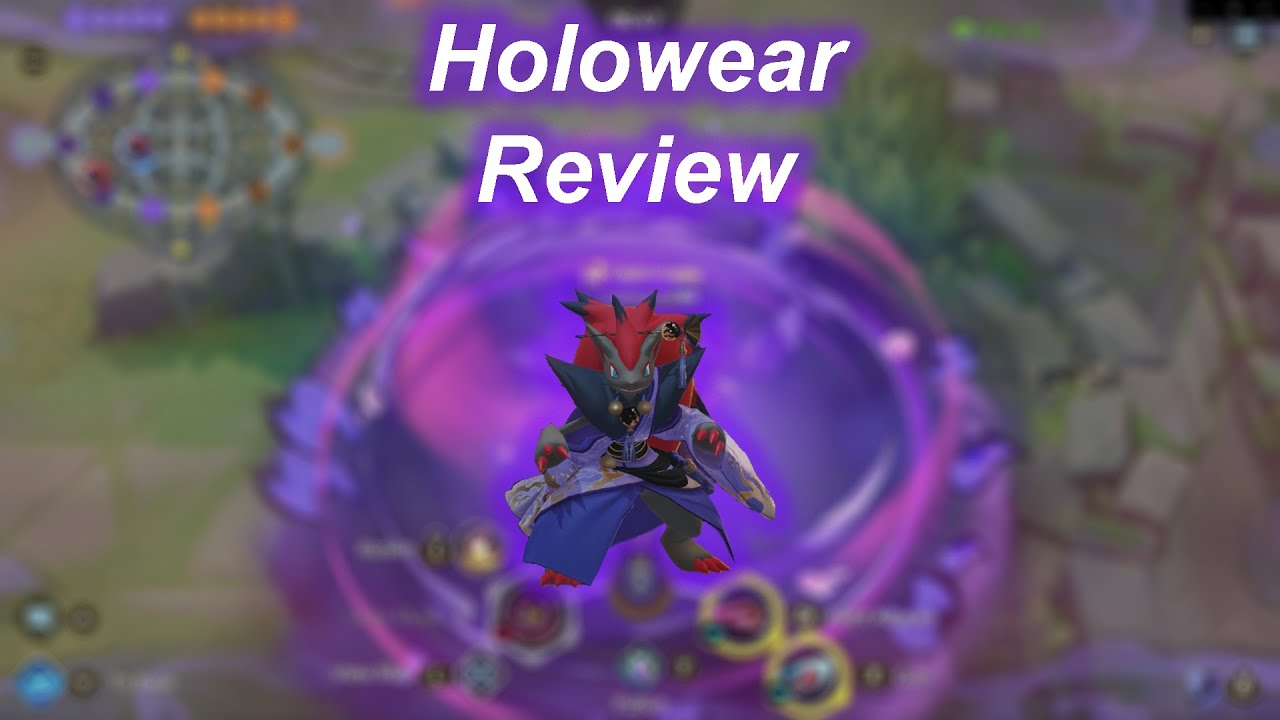 Ghost Style Zoroark Holowear Review | Pokémon Unite - YouTube
