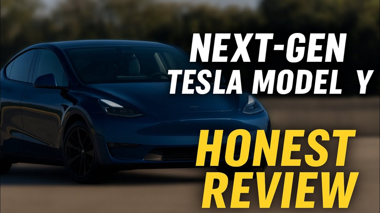 NEXT-GEN TESLA MODEL Y,HONEST REVIEW - YouTube