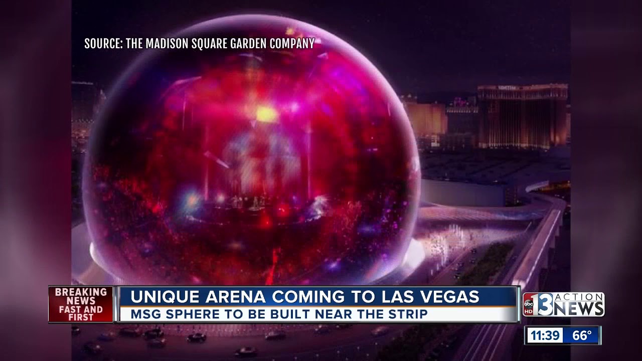 Unique arena coming to Las Vegas? - YouTube