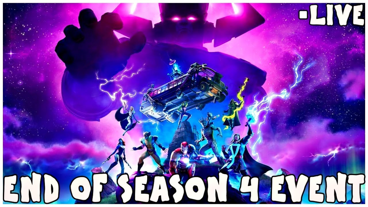 GALACTUS LIVE EVENT!!! - END OF SEASON 4 w/ SUBSCRIBERS - Fortnite ...