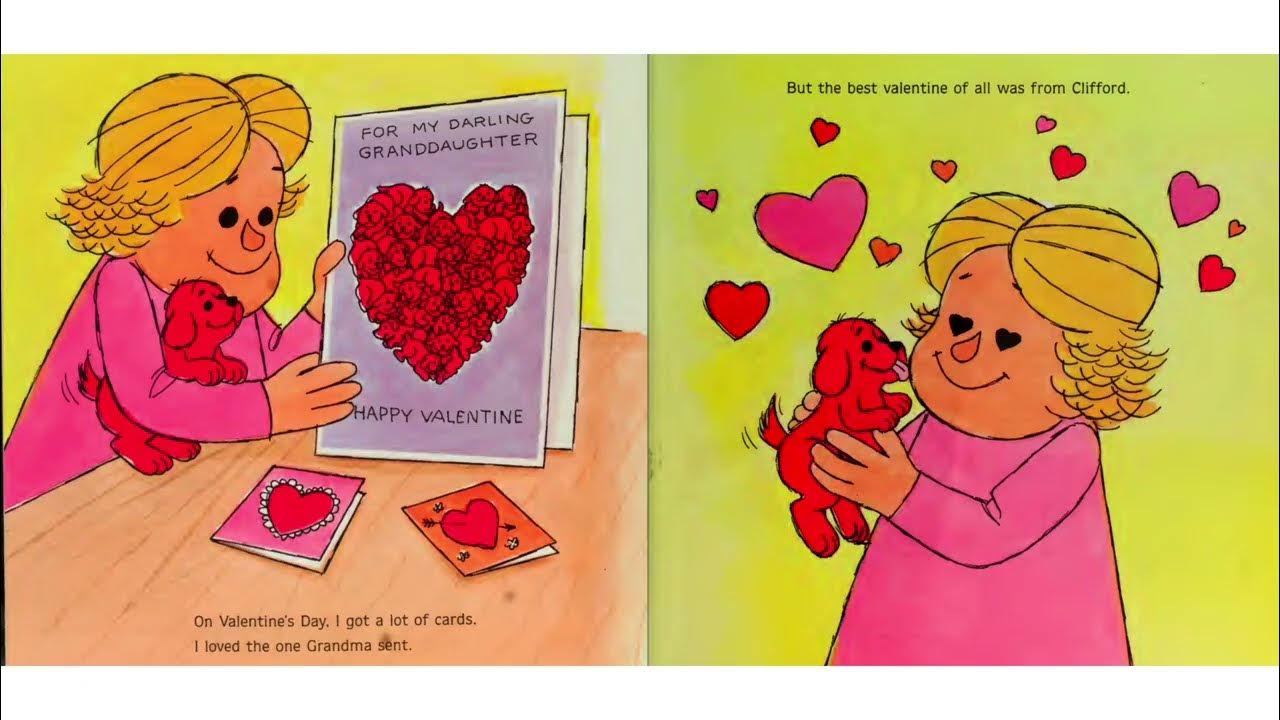 Clifford's First Valentine's day | Clifford the Big Red Dog Books Read ...
