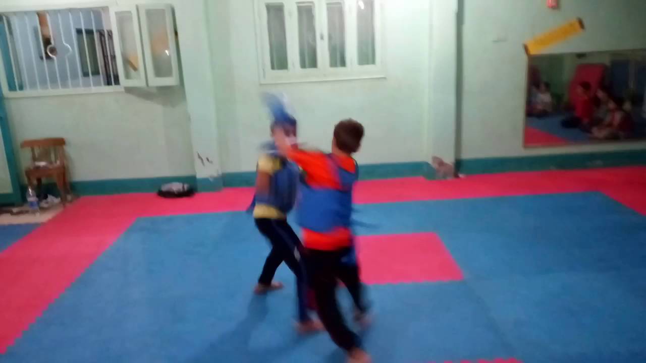 MMA kids training like a real fight street - YouTube