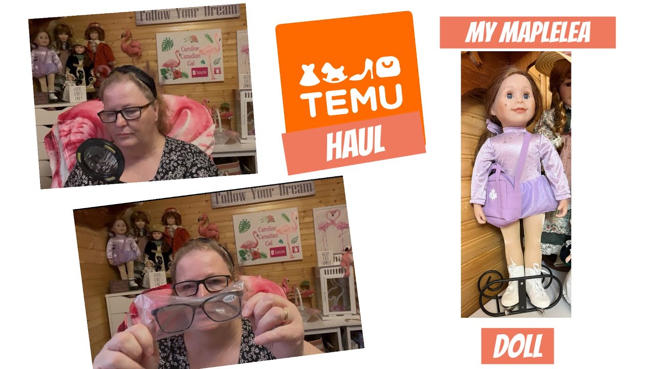 TEMU Part 2 - found A CUTE outfit for my Maplelea Doll - 587 - YouTube