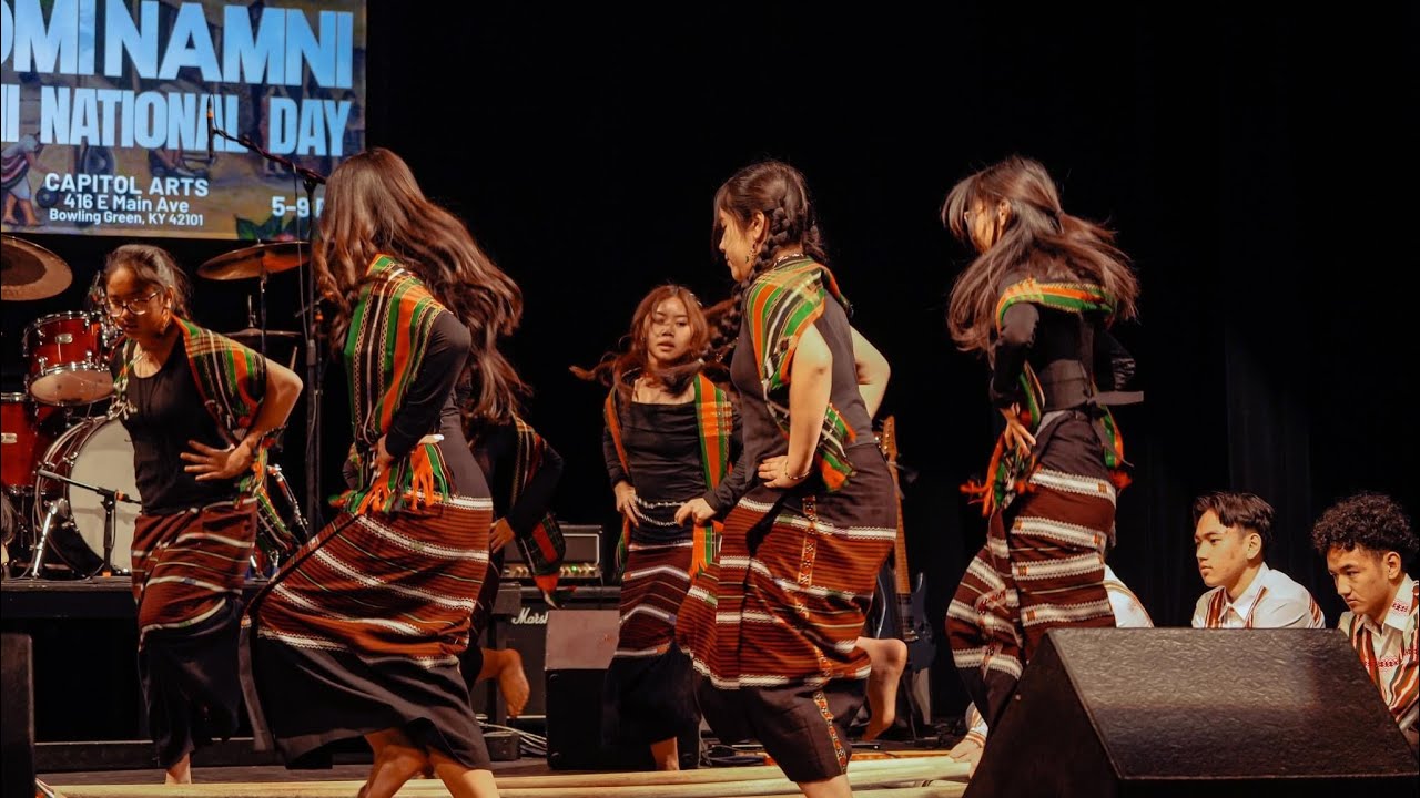 Zomi namni 2024 ZIKY Khangno te laamna (Bamboo dance) - YouTube