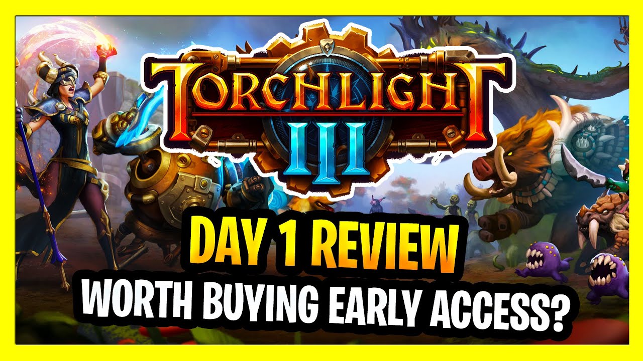 Torchlight 3 Review Day 1 Is it Worth Buying Early Access Now? - YouTube