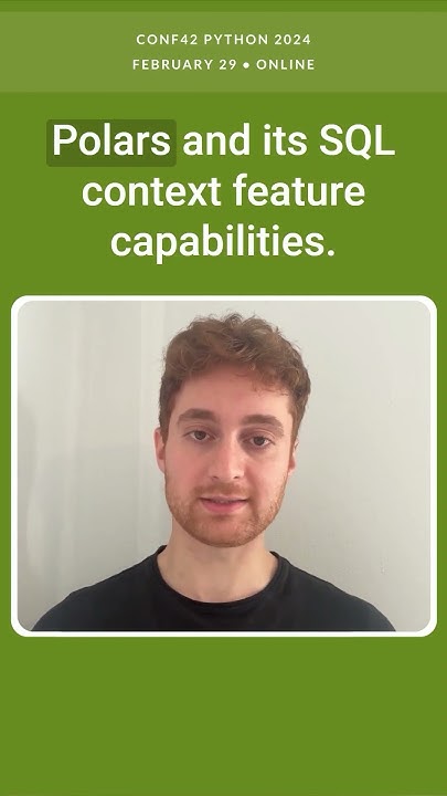 Mastering Data Refinement: Unleashing the Power of SQL in Python using Polars - YouTube