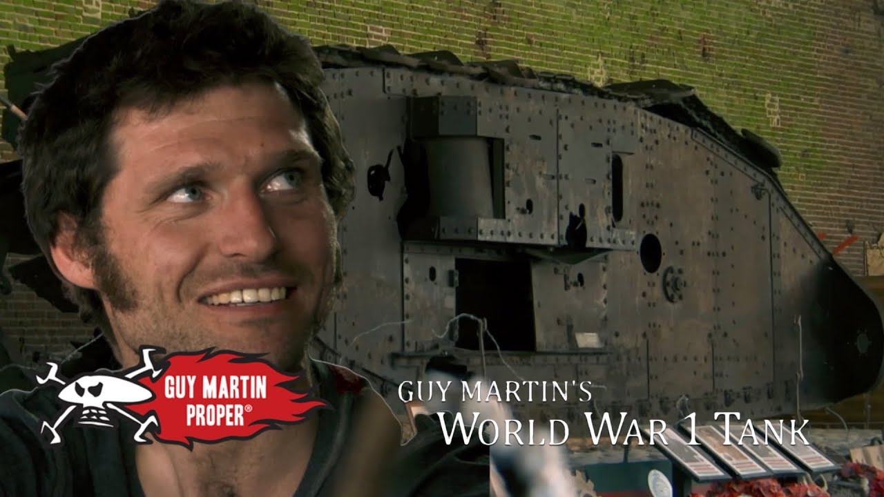 Guy and 'Deborah' the World War 1 Tank | Guy Martin Proper - YouTube