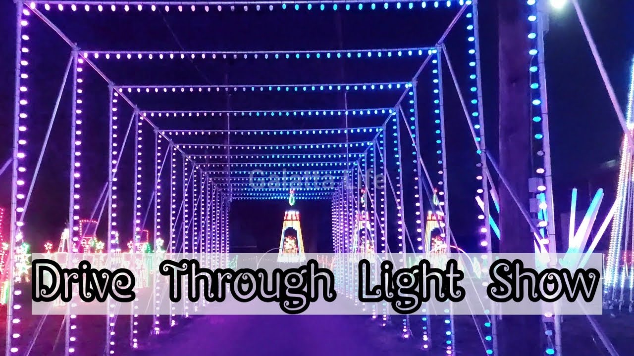 Wonder Lights Spectacular, Newjersey || Drive Through Light Show || # ...