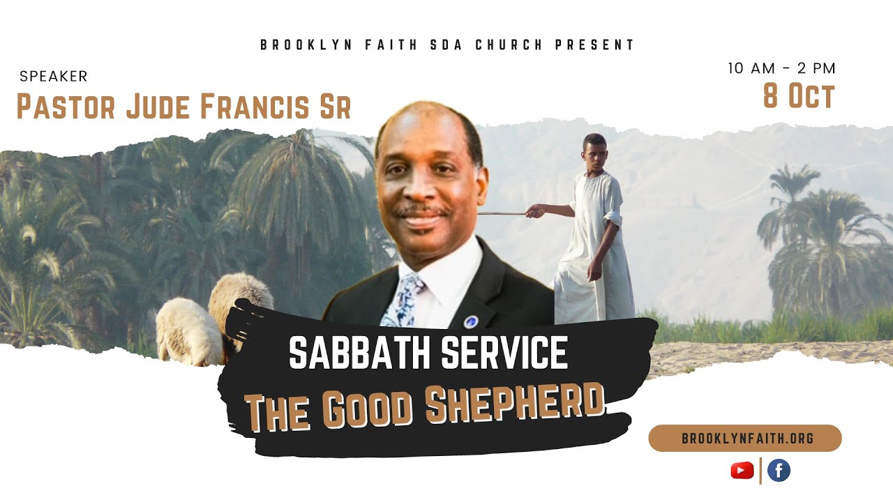 Brooklyn Faith SDA Online || The Good Shepherd || Oct. 8th 2022 - YouTube